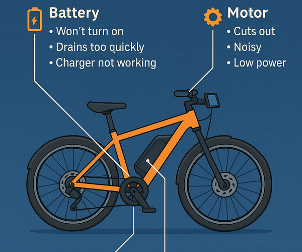 E-Bike Troubleshooting Guide (2025): Common Problems and Quick Fixes f – Favoritebikes