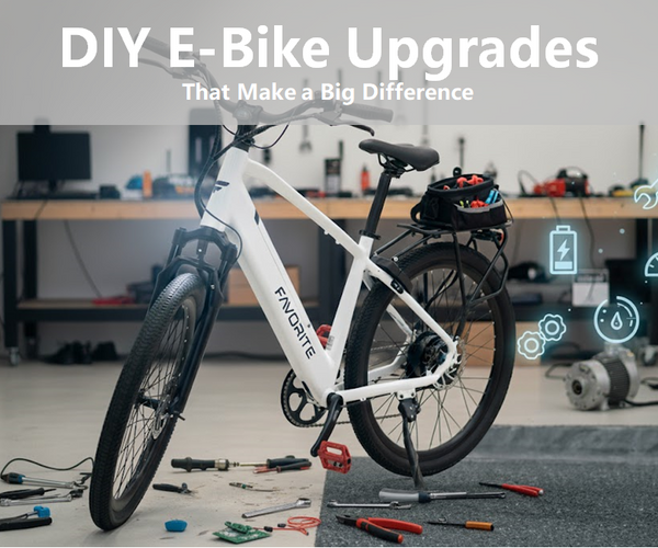 DIY E-Bike Upgrades for Big Gains (2025 Guide) – Favoritebikes