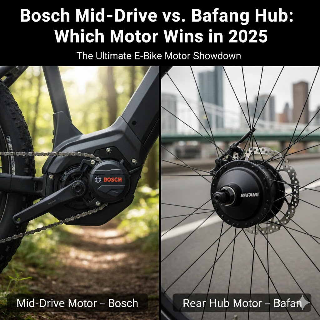 Bosch Mid-Drive vs. Bafang Hub: Which E-Bike Motor Is Better for Power ...