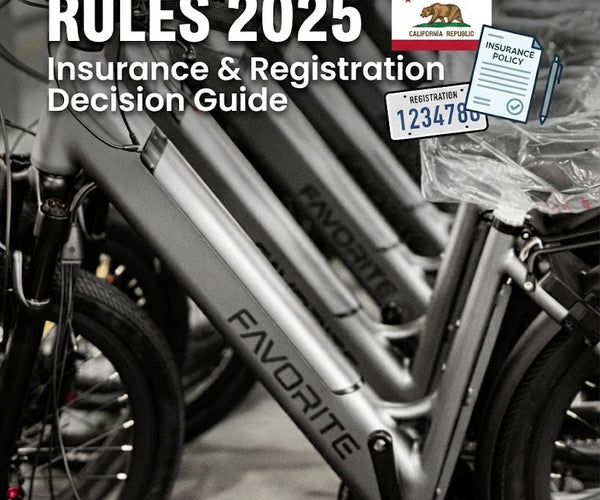 California E-Bike Rules 2025: Insurance & Registration Decision Guide ...
