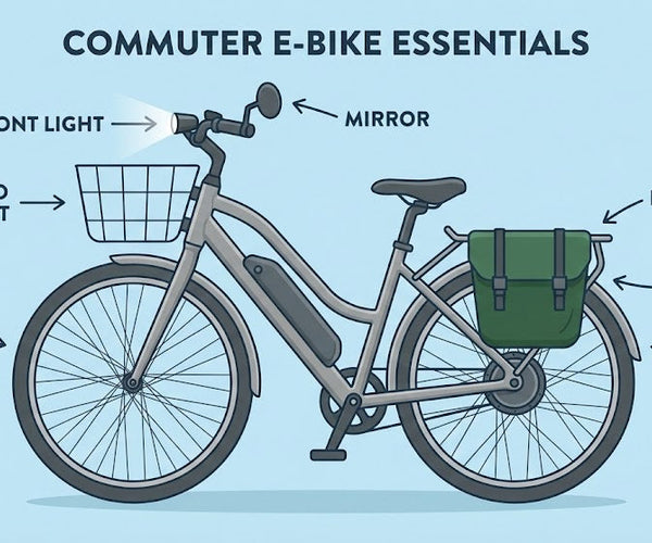 Best E-Bike Accessories for Commuters (2025 Guide) – Favoritebikes