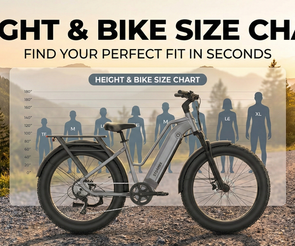 Height & Bike Size Guide 2025: Find Your Perfect Fit Fast – Favoritebikes