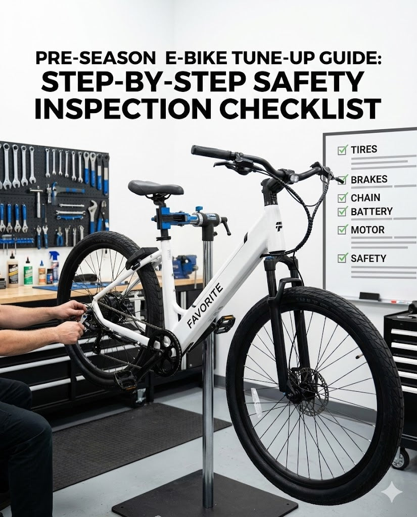Pre-Season E-Bike Tune-Up Guide: Step-by-Step Safety Inspection Checkl ...