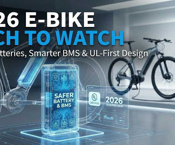 2026 E-Bike Tech to Watch: Safer Batteries, Smarter BMS & UL-First Des ...