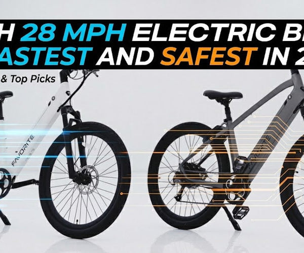 Which 28 MPH Electric Bikes Are Fastest and Safest in 2026? – Favoritebikes