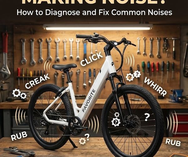 Why Is My E-Bike Making Noise? How to Diagnose and Fix Common Noises ...